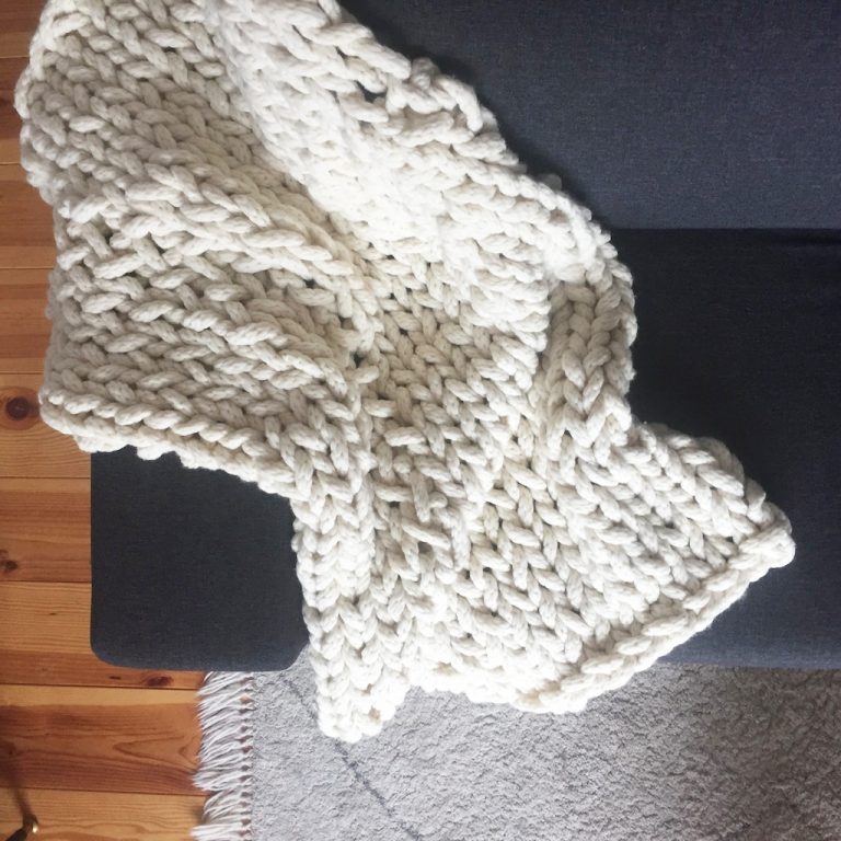 diy-plaid-xxl-laine-chunky-wool-grosses-mailles-tricot40 | Pierre ...