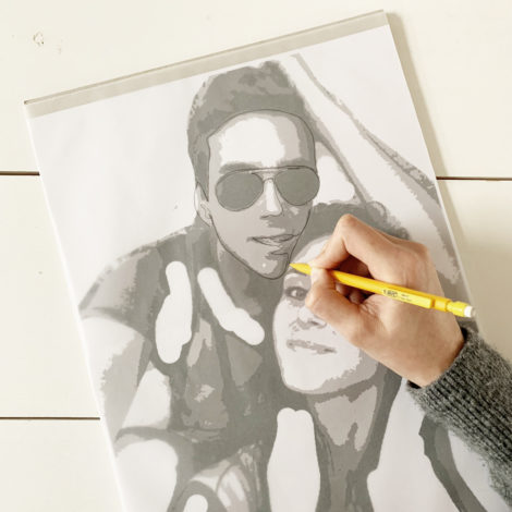 DIY #72 – Ma technique pour le « one line drawing » | Pierre Papier Ciseaux